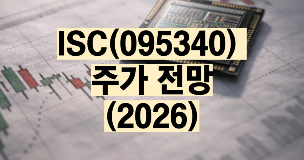 ISC 주가 전망 2026 — 테스트소켓·실적·목표주가 핵심 분석